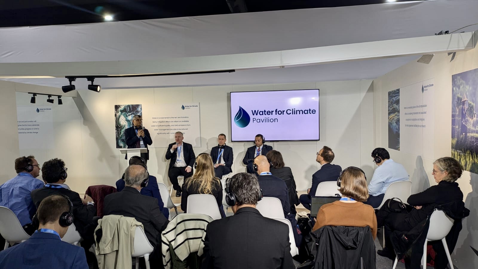 CCG shares its expertise at COP29 UN Water event - Climate Compatible ...