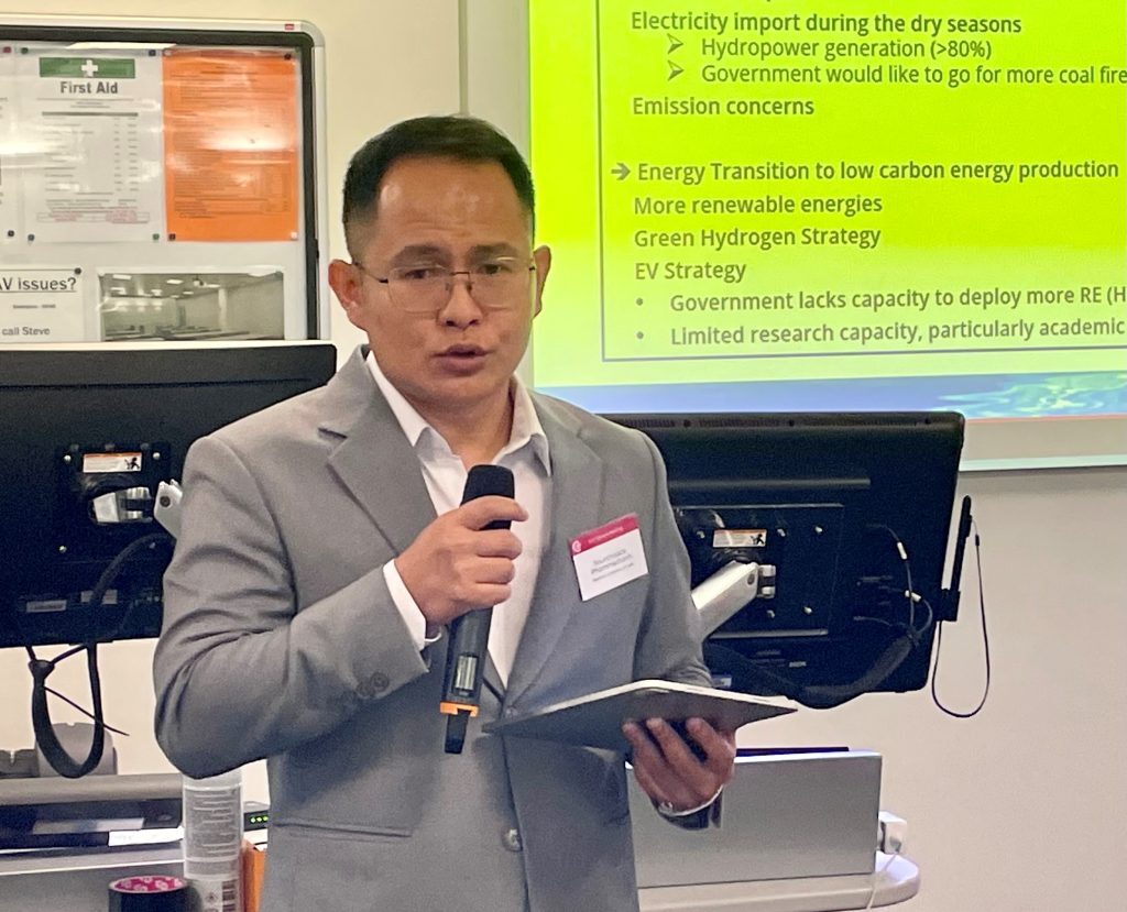 Dr Sounthisack Phommachanh - Climate Compatible Growth